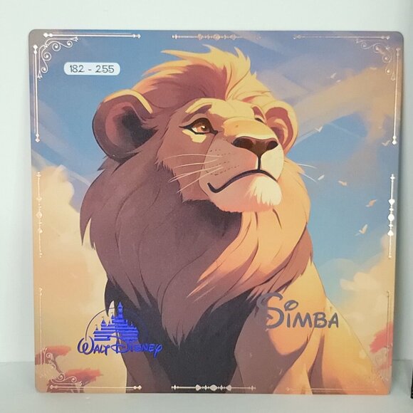 Disney | Art | Simba Lion King Disney 0th Limited Edition Art Card ...